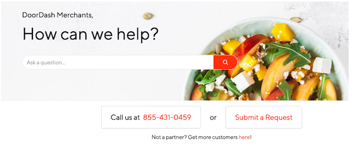 Get support | DoorDash Developer Services
