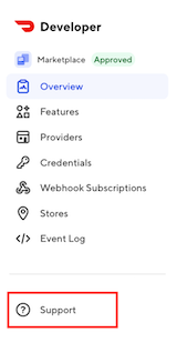 Get support | DoorDash Developer Services